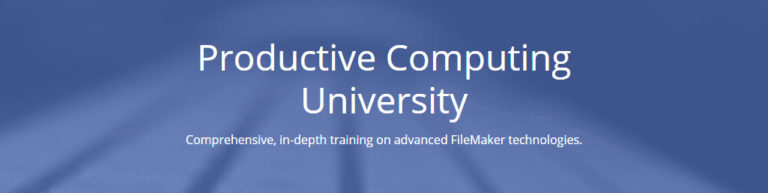 FileMaker Developers - Productive Computing, Inc.