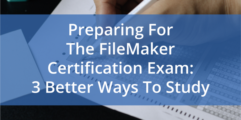 FileMaker Certification - courses to help you prepare for the exam