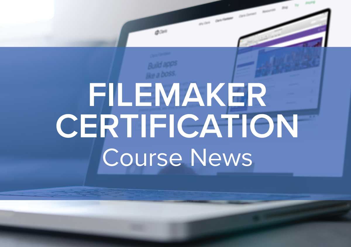 Productive Computing, Inc. June 2021 News - FileMaker Certification