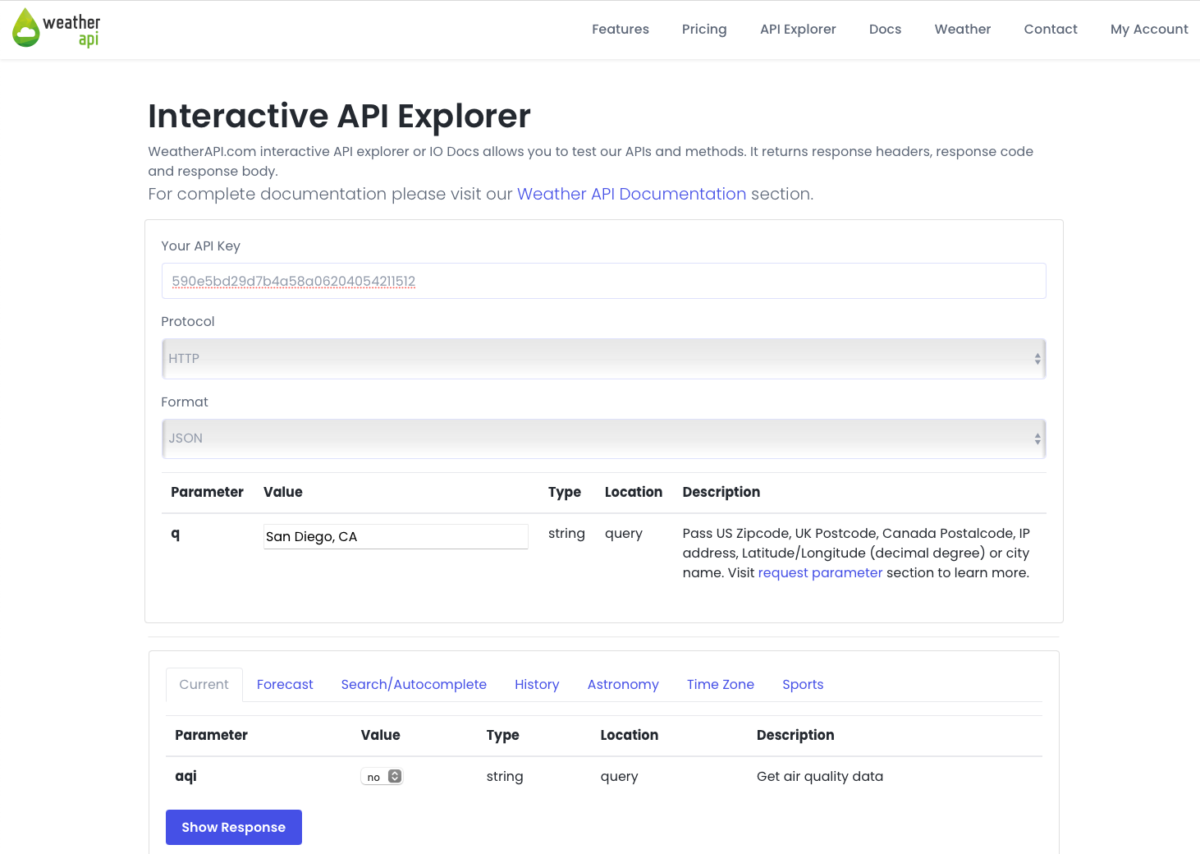 FileMaker Weather API - Productive Computing, Inc.