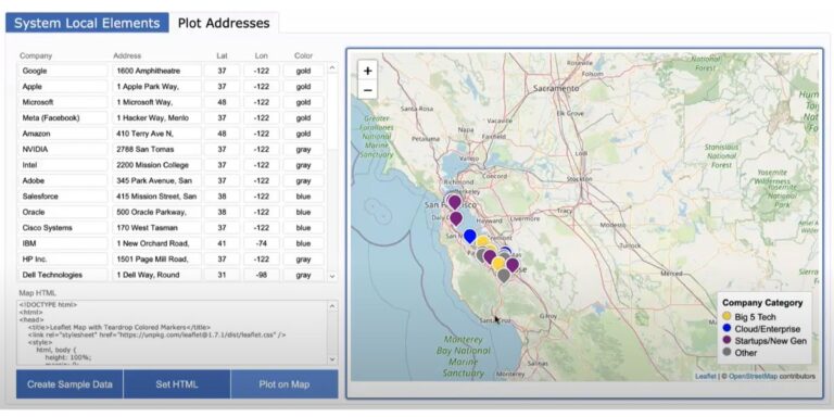 Plot locations on a map with FileMaker and JSON