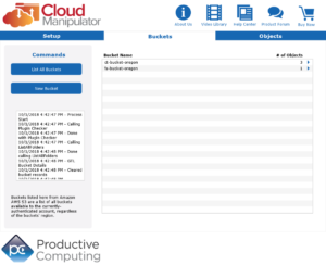 Cloud Manipulator - FileMaker AWS S3 Plug-in - Productive Computing